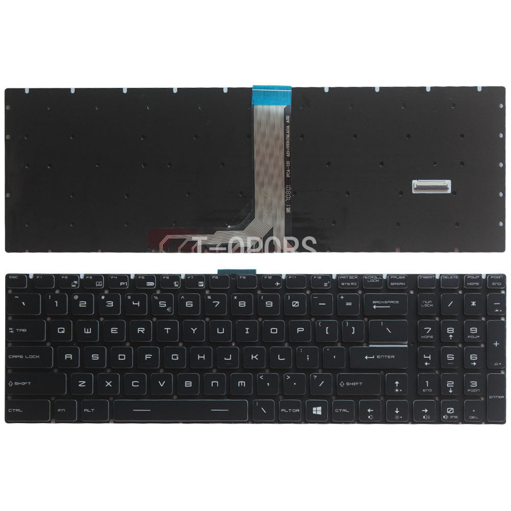 Bàn phím MSI GS75 Stealth 10SE 10SF 8SE 8SG MS-17G1 Keyboard W/ Per-Key ...