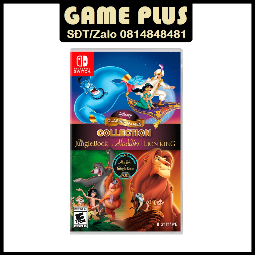 Băng Game 2ND Disney Classic Games Collection cho máy Nintendo Switch ...