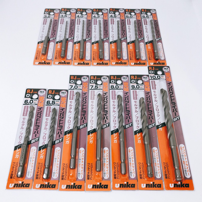 Mũi khoan tường Unika RJ chuôi lục giác 6.35mm | Shopee Việt Nam