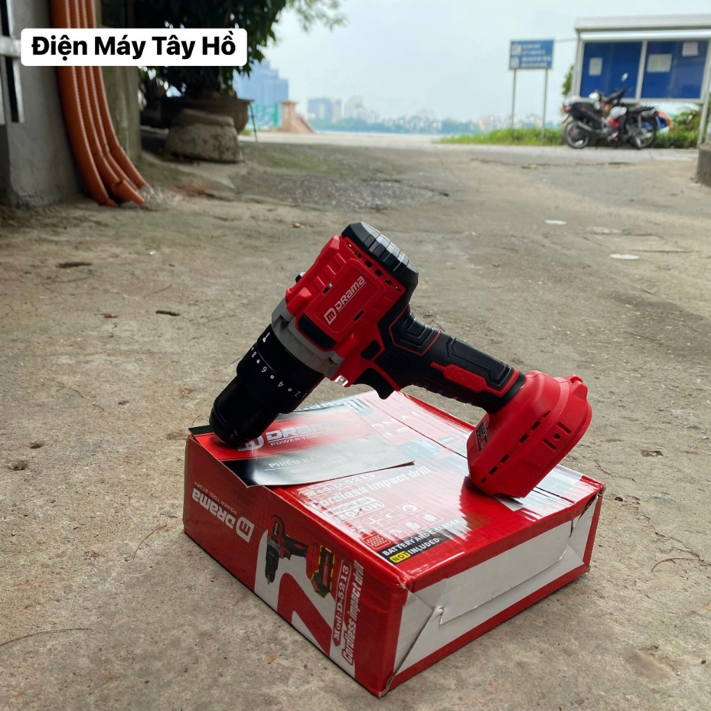 Thân Khoan pin Drama 13mm không chổi than mã 5213 | Shopee Việt Nam