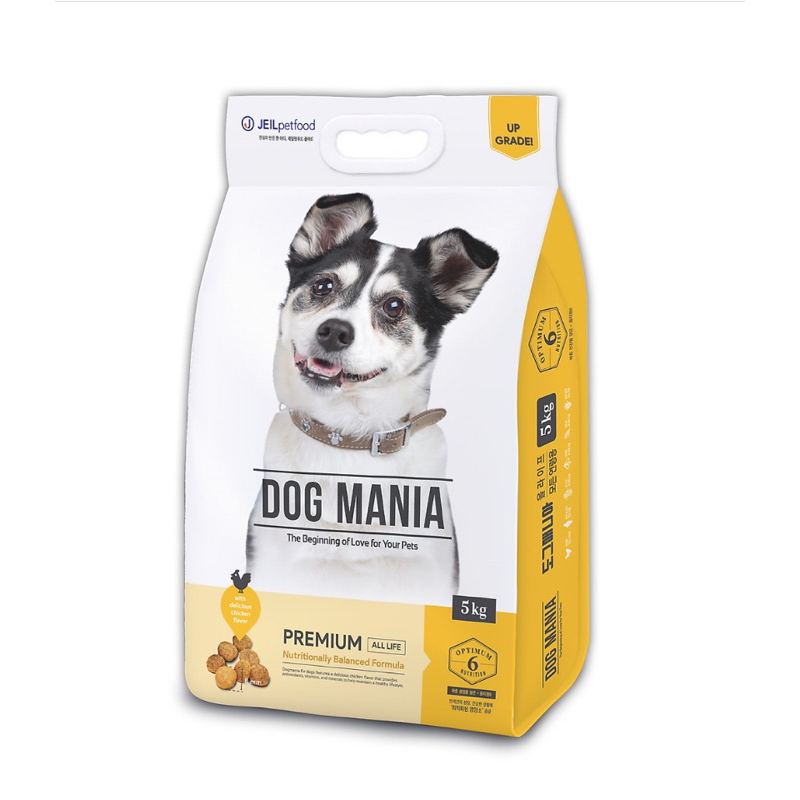 DOG MANIA DÀNH CHO MỌI LỨA TUỔI BAO 5KG - NHẬP KHẨU HÀN QUỐC | Shopee ...