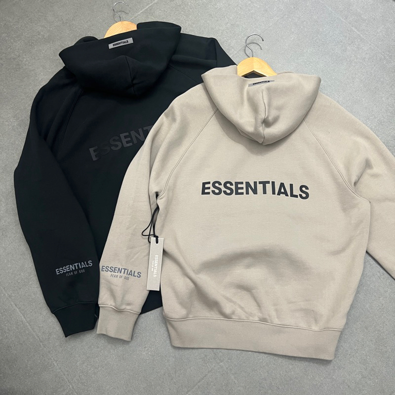 [ CHÍNH HÃNG ] FOG Essentials Full Zip Up Hoodie Applique Logo | Shopee ...