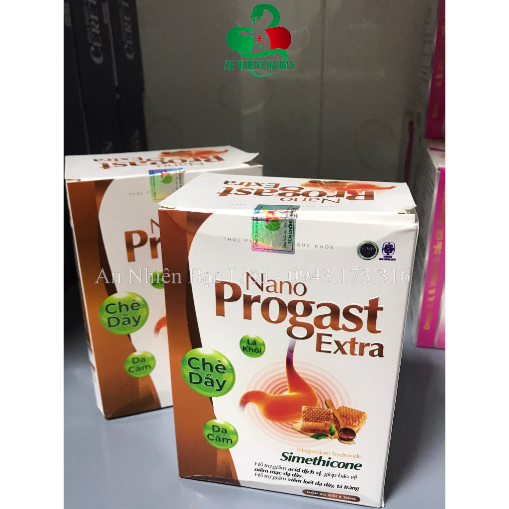 Nano Progast Extra (Hộp 20 gói/10ml) | Shopee Việt Nam