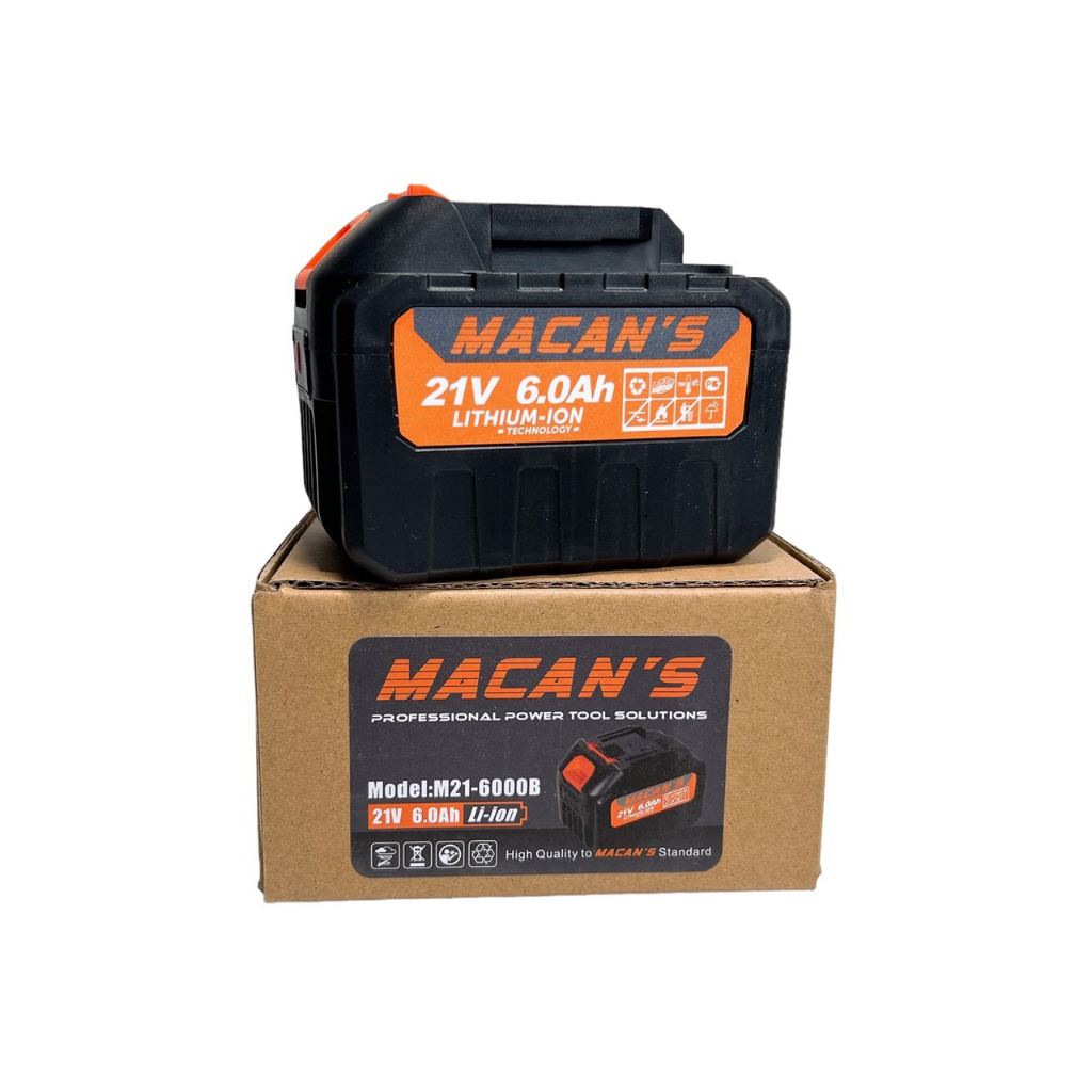 Pin MACAN'S 15 Cell 21V dung lượng cao chân pin phổ thông cho máy khoan ...