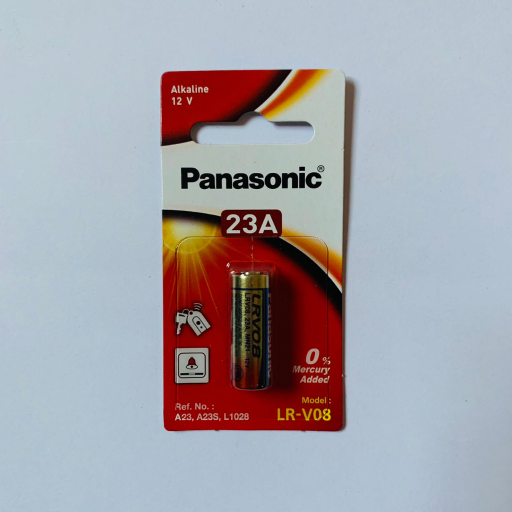 Vỉ 1 viên pin 12V 23A/ A23 Panasonic LR-V08 dùng cho chuông, điều khiển cửa cuốn | Shopee Việt Nam