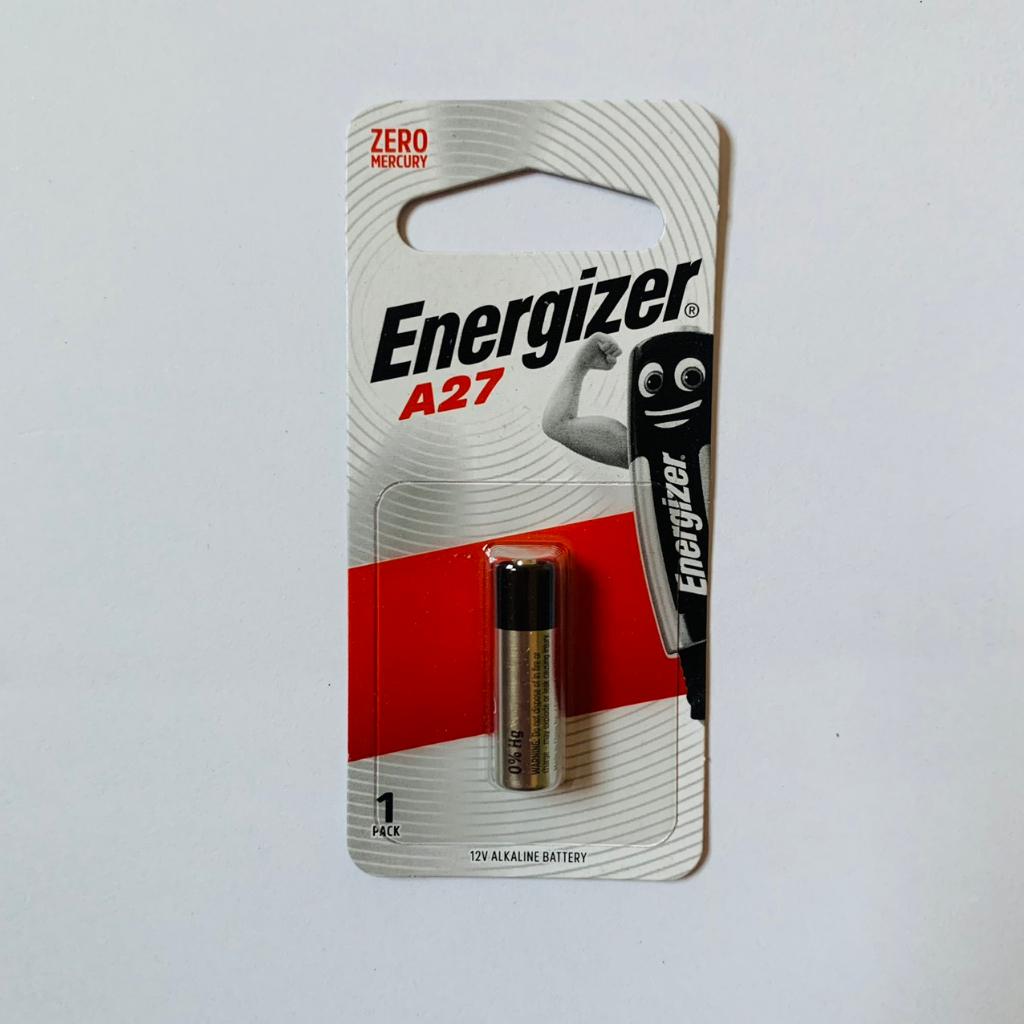 Vỉ 1 viên Pin 12V A27 Energizer LOẠI TỐT dùng cho Chuông, điều khiển ...