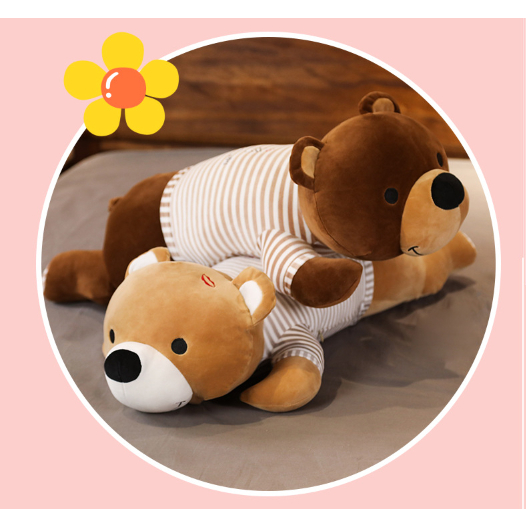 Gấu bông gối ôm gối trang trí tựa lưng sofa Gấu nụ hôn teddy | Shopee ...
