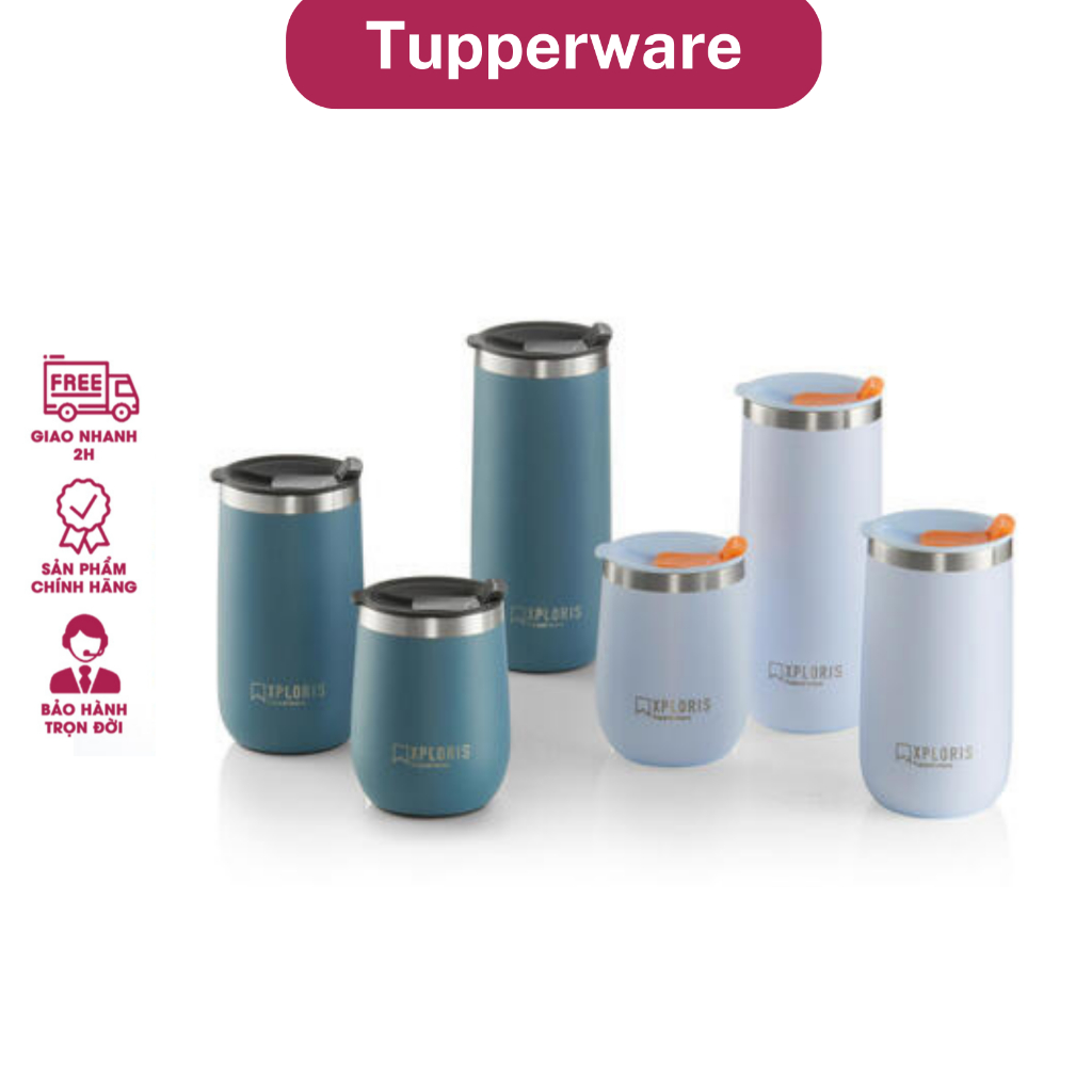 TUPPERWARE_Ly giữ nhiệt Xploris Tupperware (TẶNG KÈM TÚI) | Shopee Việt Nam
