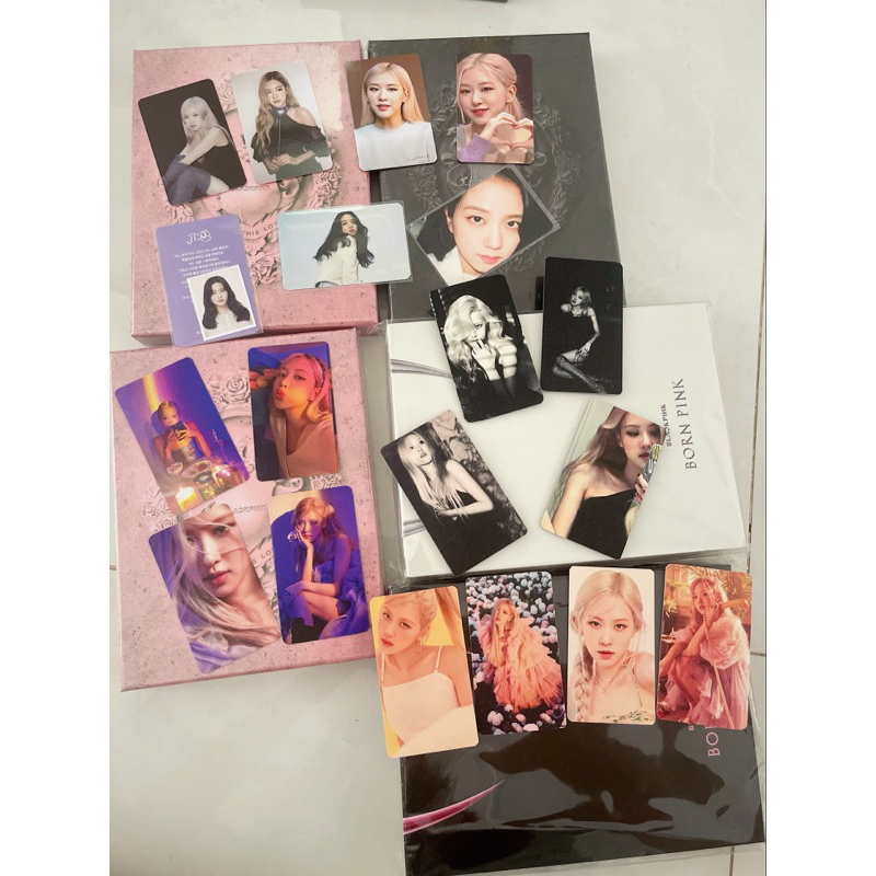 SET CARD ROSÉ BLACKPINK CỦA FANSITE ROSÉ BAR | Shopee Việt Nam