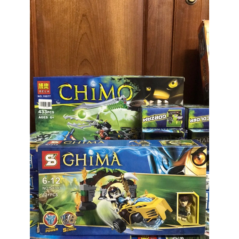 (Có sẵn) SY Chima - Mô hình lắp ráp xe speedor của Lennox season 1 (82 ...