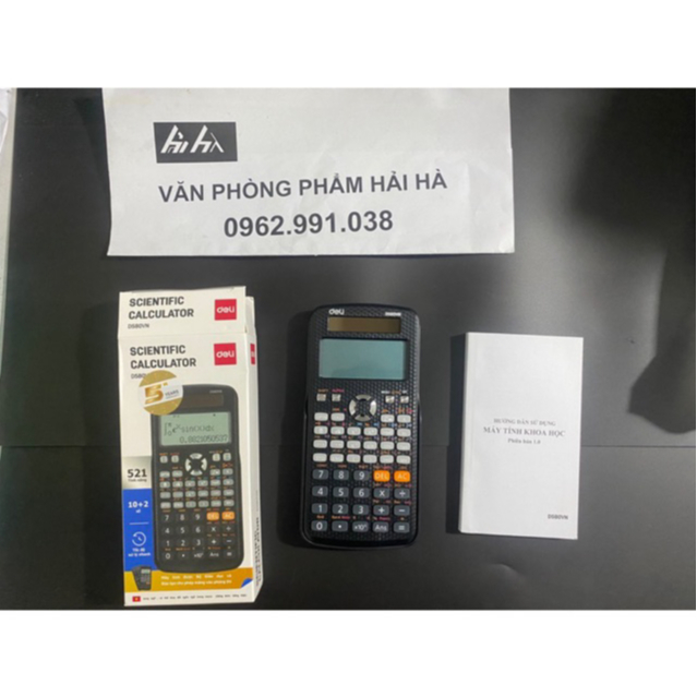 [ HOT ] Máy Tính Deli D580VN (521 Tính Năng Như CASIO Fx-580VN X) được ...