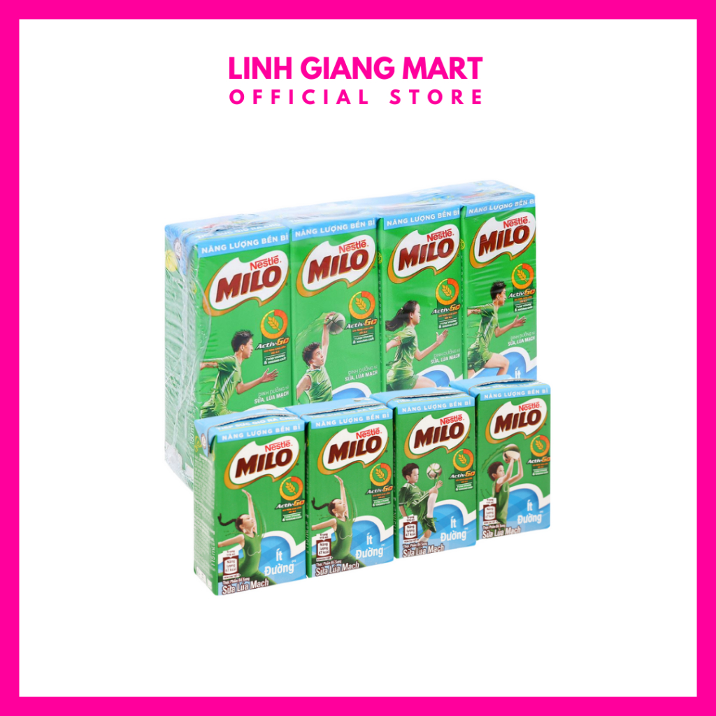 Nestle Milo - Thức Uống Sữa Lúa Mạch - Ít Đường | Shopee Việt Nam
