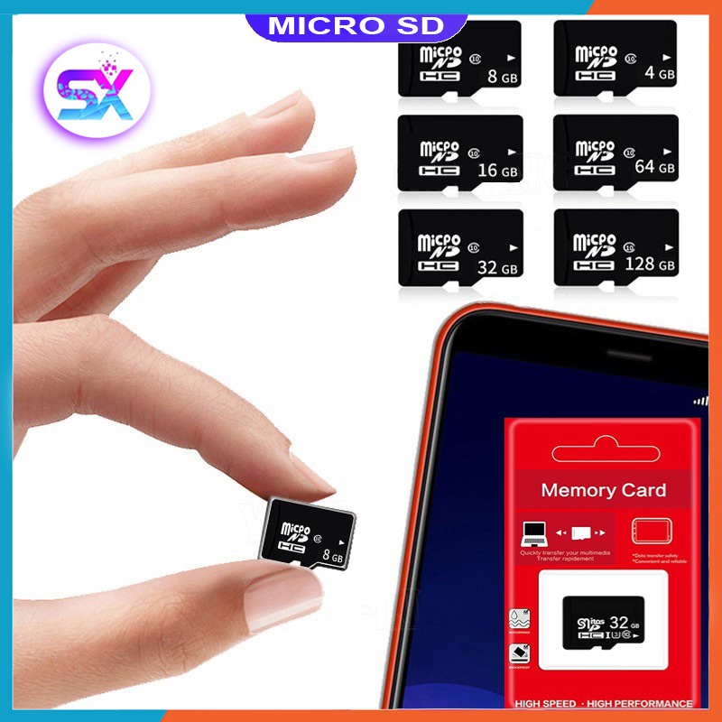 Thẻ nhớ Micro SD 32G/64G/16G/128G/8G/4G/2G - tốc độ cao chuyên dụng cho Camera, Smartphone, loa ...