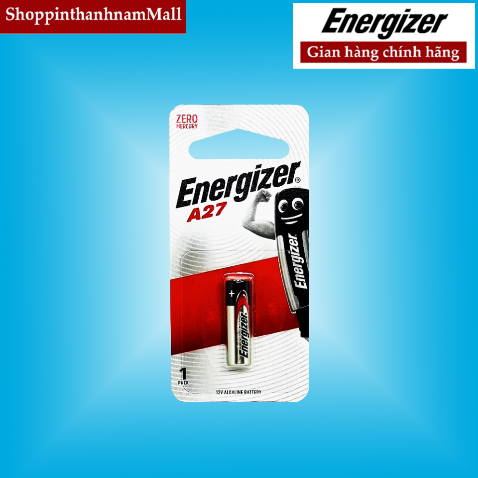 Pin A27 Energizer 12V Vỉ 1 Viên Chính Hãng Thay Pin Remote Cửa Cuốn ...
