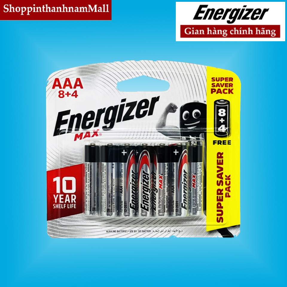 Pin Energizer AA / AAA Chính Hãng Siêu Bền , Dung Lượng Cực Cao ...