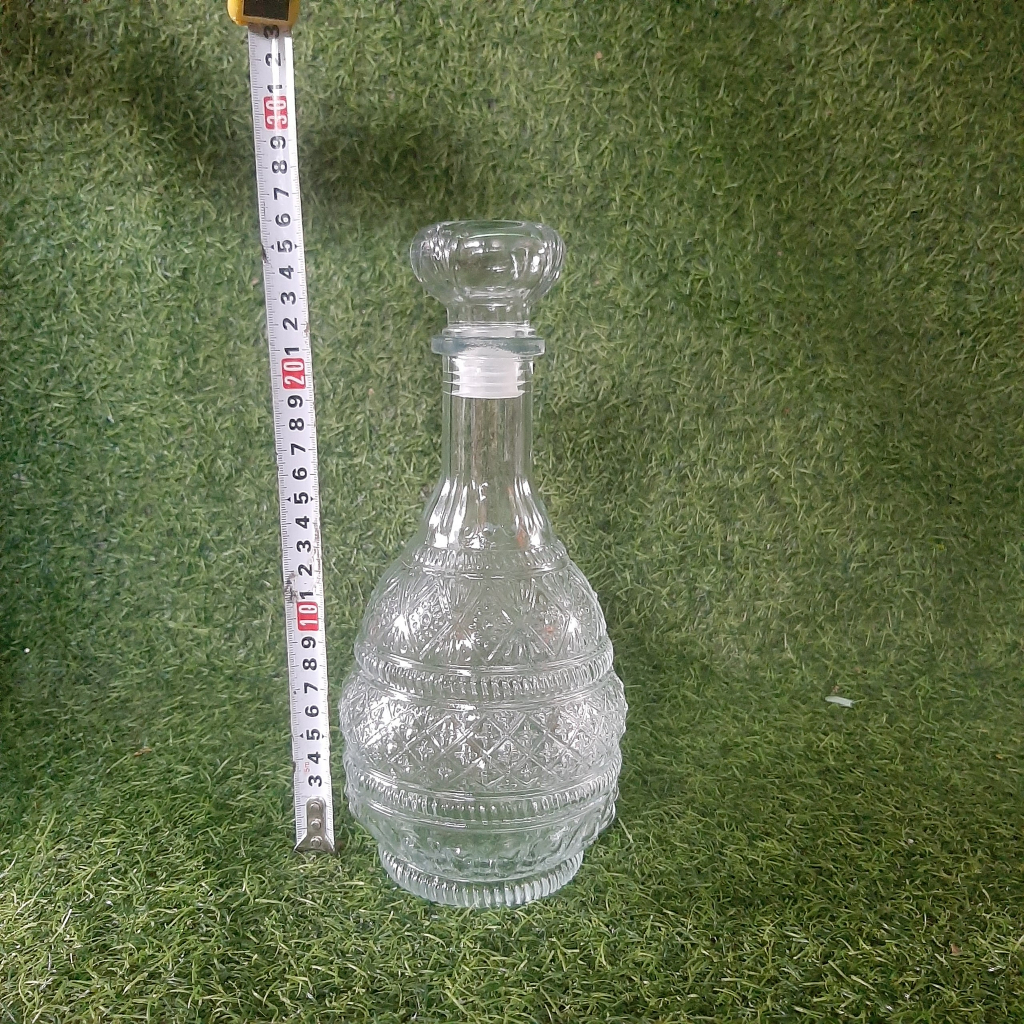 Chai thủy tinh đẹp chiết đồ uống dung tích 750ml/800ml/900ml/960ml/970ml/1000ml (1 chai ...