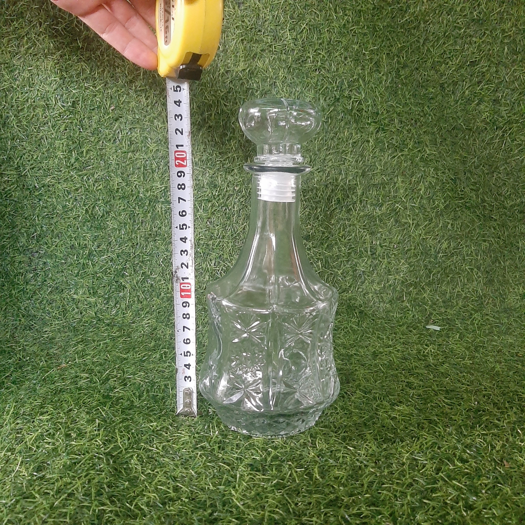 Chai thủy tinh đẹp chiết đồ uống dung tích 750ml/800ml/900ml/960ml/970ml/1000ml (1 chai ...