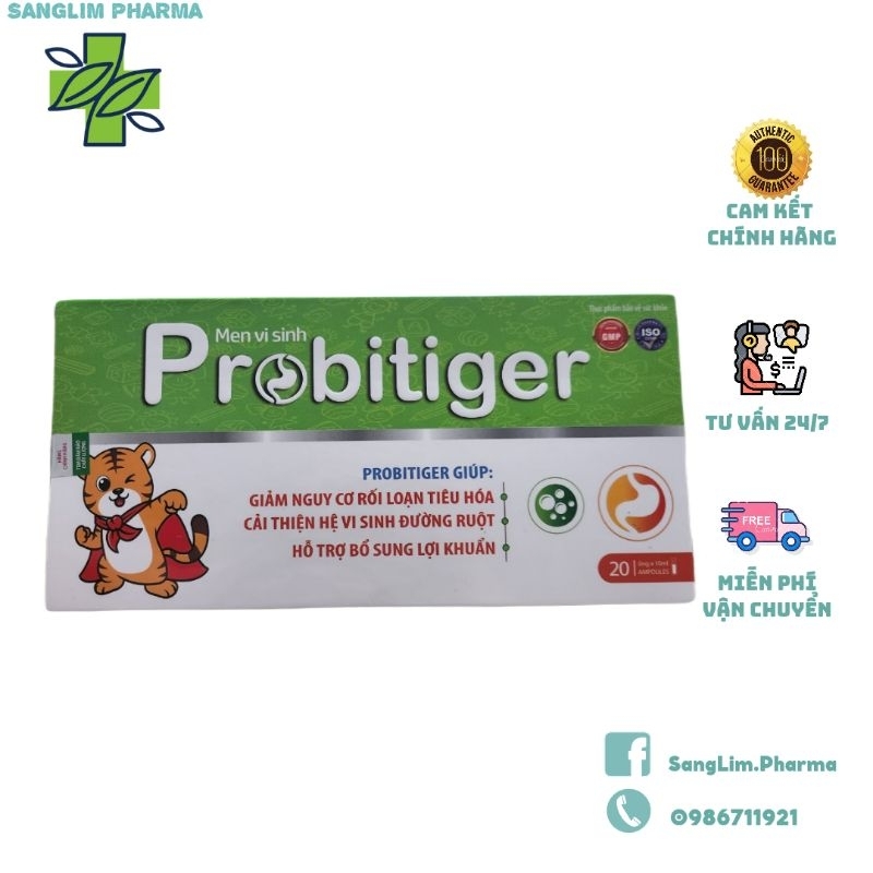 Men vi sinh Probitiger, giảm rối loạn tiêu hóa , tăng miễn dịch cho bé ...