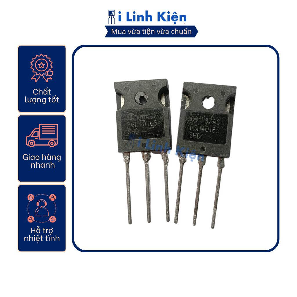 FGH40T65 IGBT 40T65 40A 650V tháo máy chất lượng tốt. (kiểm tra trước khi gửi) | Shopee Việt Nam
