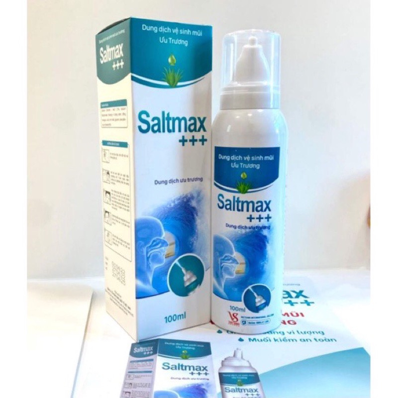 Bình xịt vệ sinh mũi ưu trương Saltmax +++ | Shopee Việt Nam