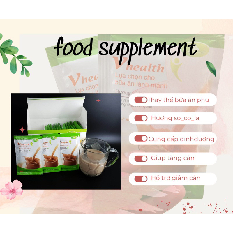 Thực phẩm bổ sung giúp cân bằng chất dinh dưỡng cho cơ thể - Vhealth ...