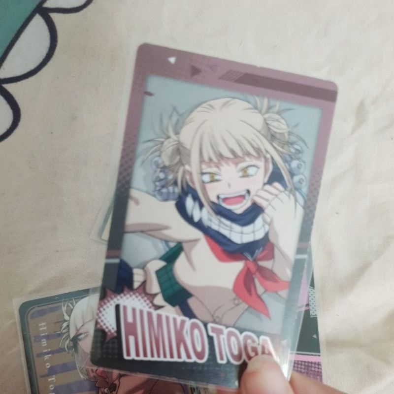 card toga himiko my Hero Academia , metal, snap,playing,ma sói | Shopee ...