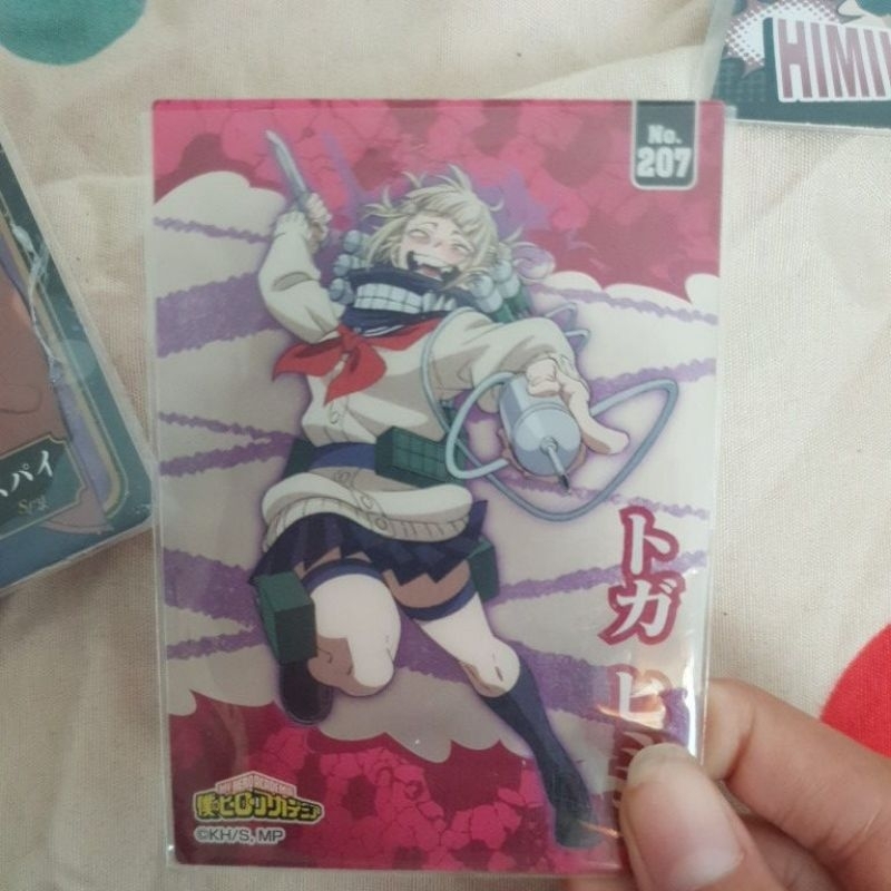 card toga himiko my Hero Academia , metal, snap,playing,ma sói | Shopee ...