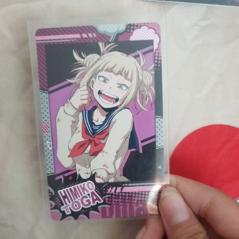 card toga himiko my Hero Academia , metal, snap,playing,ma sói | Shopee ...