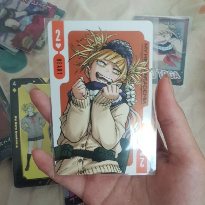 card toga himiko my Hero Academia , metal, snap,playing,ma sói | Shopee ...