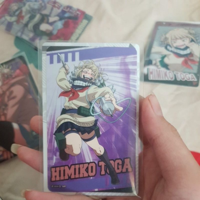 card toga himiko my Hero Academia , metal, snap,playing,ma sói | Shopee ...