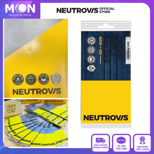 Khẩu Trang Y Tế Neutrovis Malaysia Cao Cấp 4 Lớp - 3 lớp Hộp 30 Cái ...