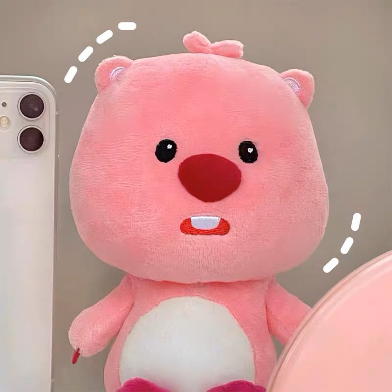 [Suri Store] Gấu Bông Loopy Búo Bê Hồng Siêu Dễ Thương | Shopee Việt Nam