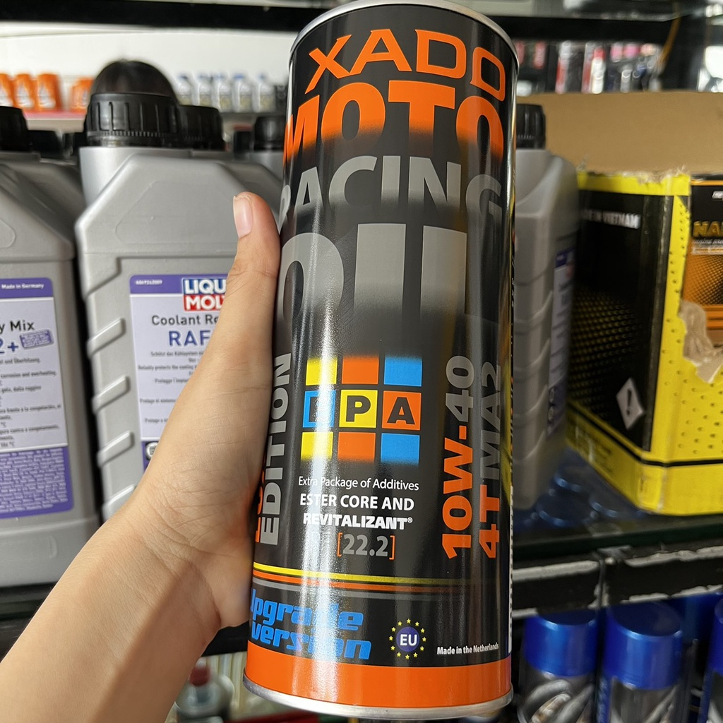 Nhớt Xado Moto Racing Oil 10W40, Cao Cấp Chính Hãng Nhập Khẩu từ Hà Lan ...