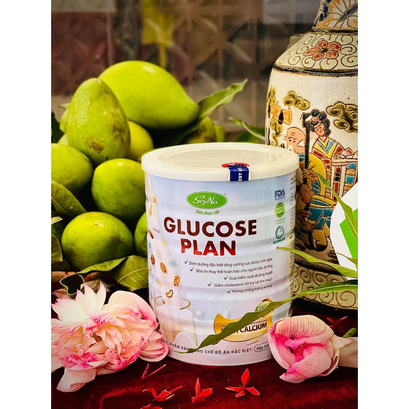 Sữa thực vật Glucose Plan 800g Soyna | Shopee Việt Nam