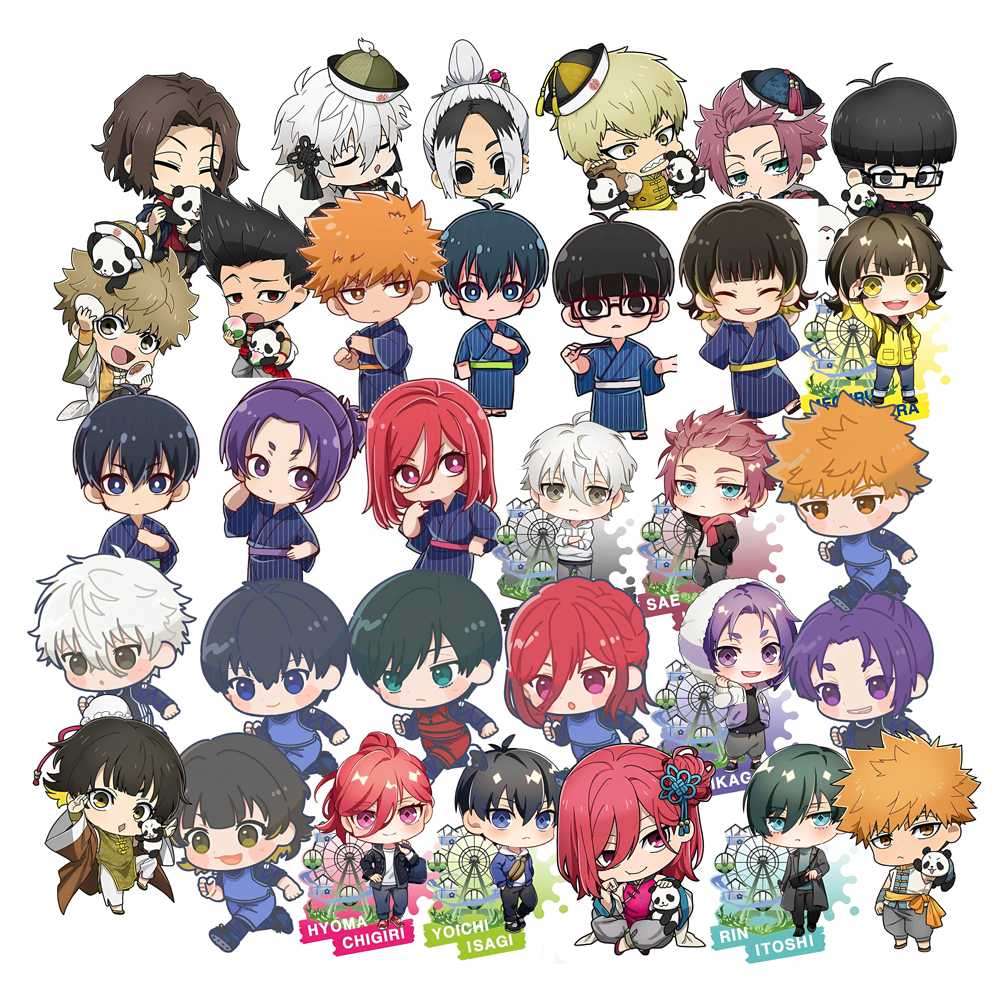 Hình dán/stickers anime Blue lock mechael kaiser - Nhãn dán Blue lock ...