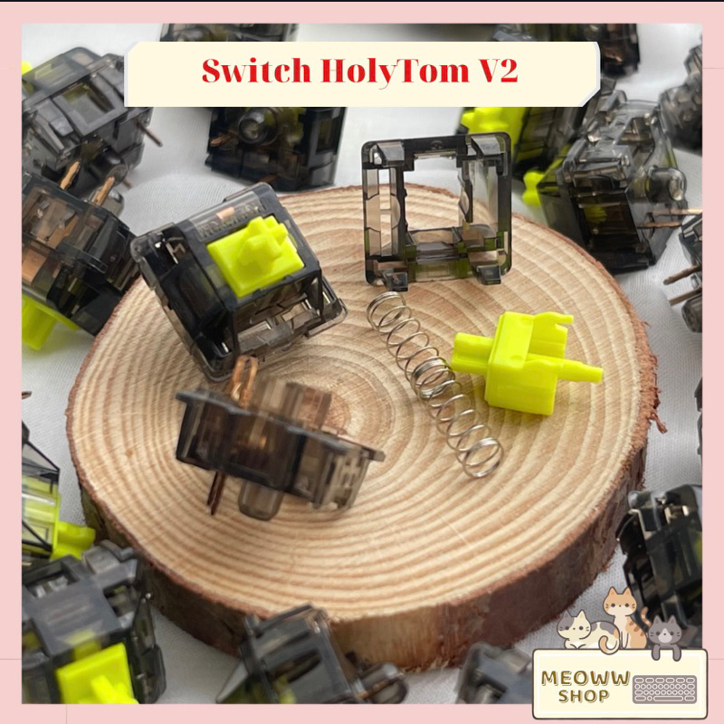 [Xả hàng] Switch HolyTom Holy Tom linear và tactile giá rẻ cho bàn phím cơ | Shopee Việt Nam
