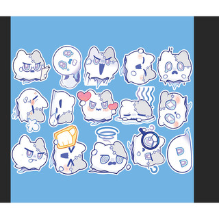 [Honkai:Star Rail] - Set 10/15 Sticker Wubbaboo Honkai:Star Rail/game ...
