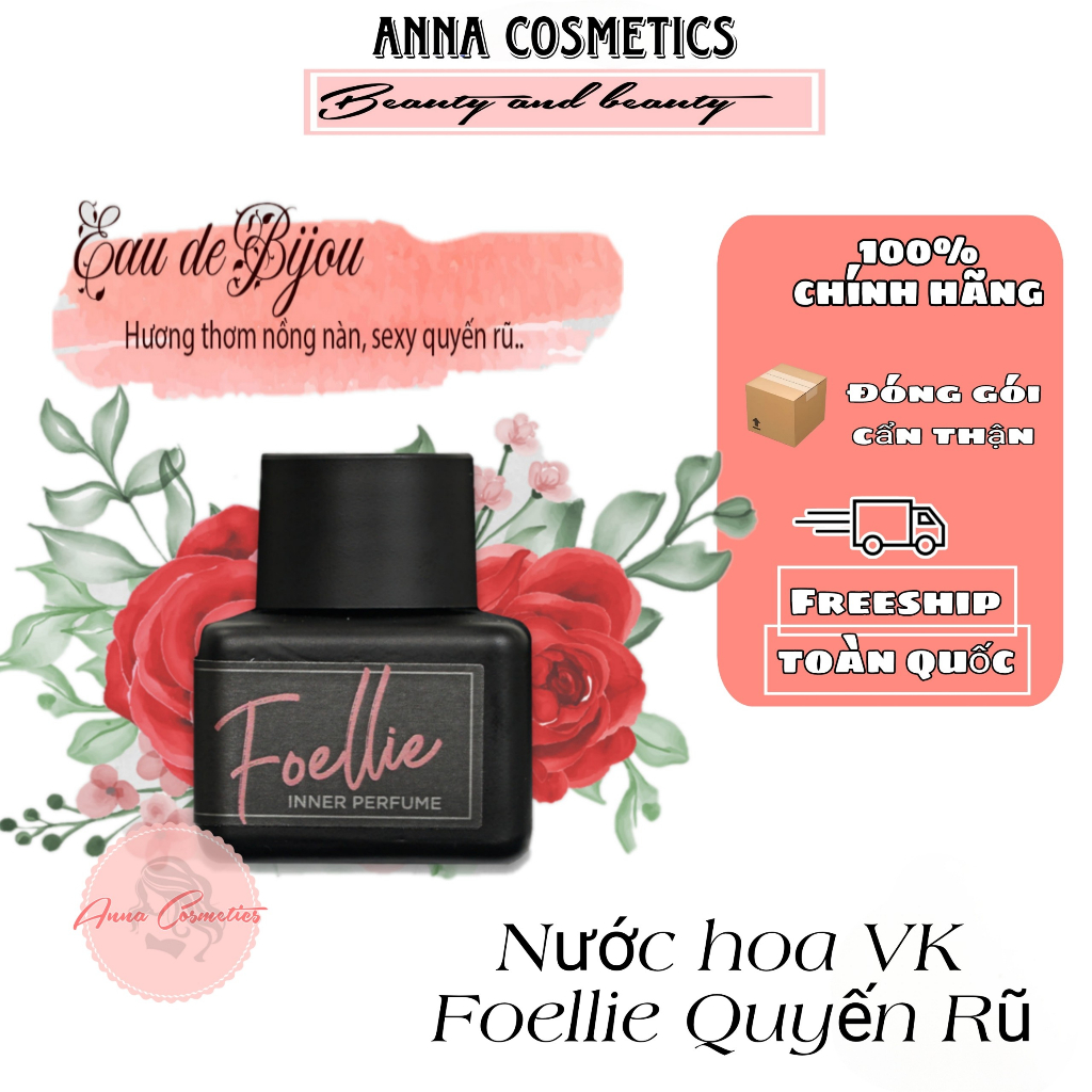 Nước Hoa Vùng Kín Foellie Hàn Quốc Hương Thơm Quyến Rũ 5ml Eau de Bijou ...