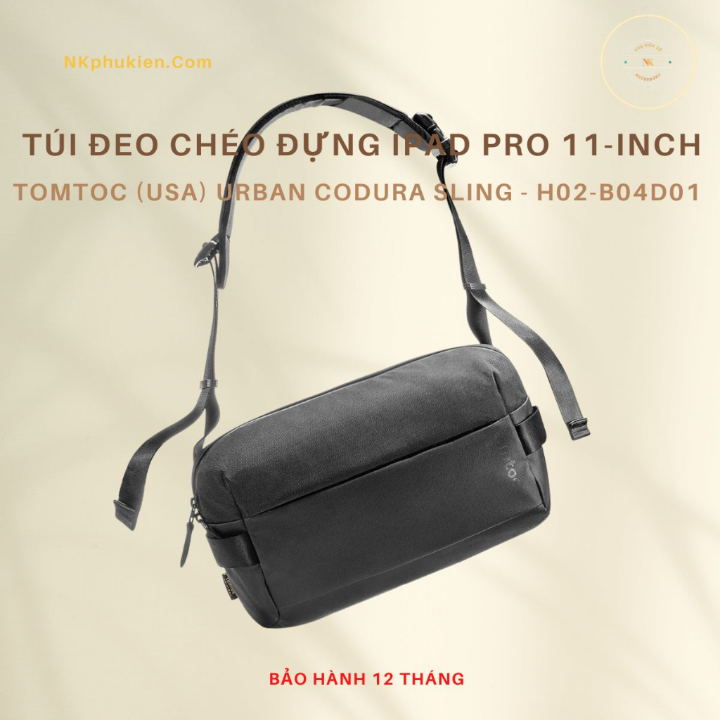 Túi Đeo Chéo Đựng iPad Pro 11 Tomtoc H02-B04D01 Urban Codura Sling | Shopee Việt Nam