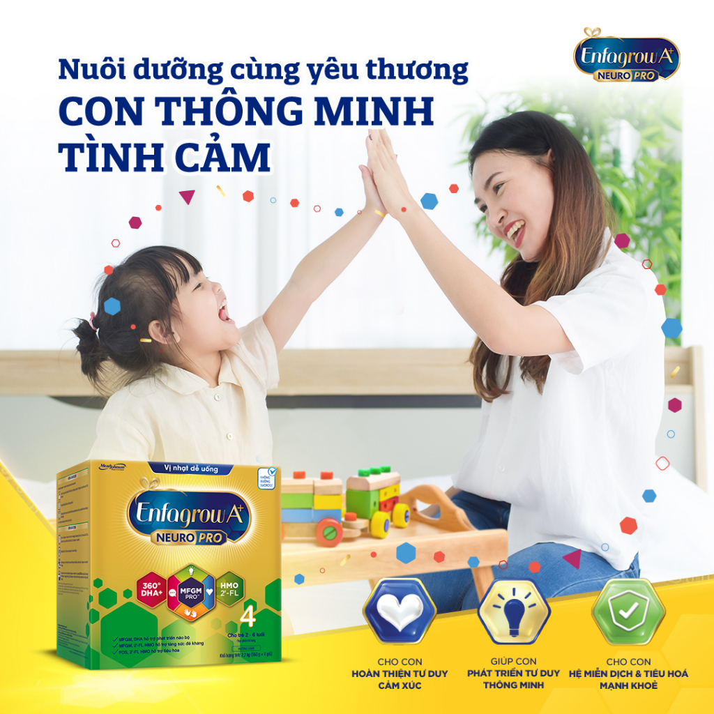 Sữa bột Enfa 4 hộp giấy 2kg2 VỊ NHẠT | Shopee Việt Nam