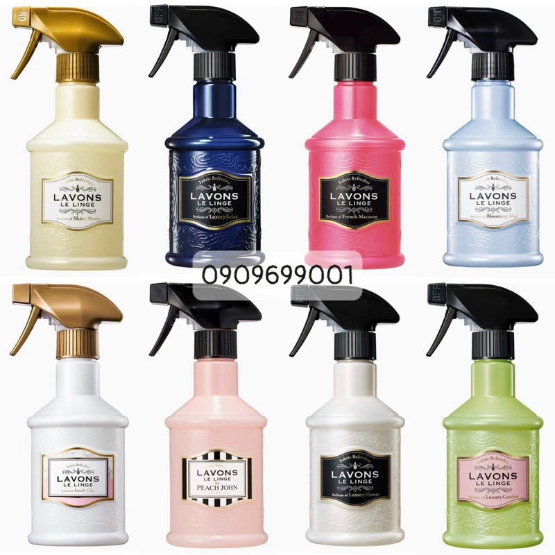 XỊT THƠM QUẦN ÁO KHÁNG KHUẨN LaVons Le Linge 370ml | Shopee Việt Nam
