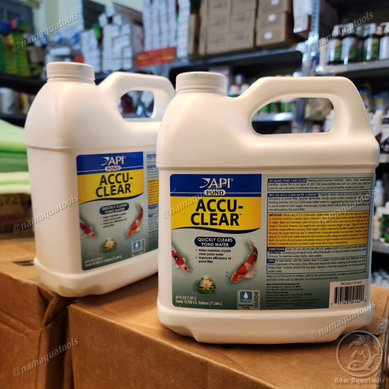 API Accu Clear POND 1890mL | Chế Phẩm Khử Bụi - Khử Đục - Làm Trong Nước Nhanh Chóng Cho Hồ Cá ...