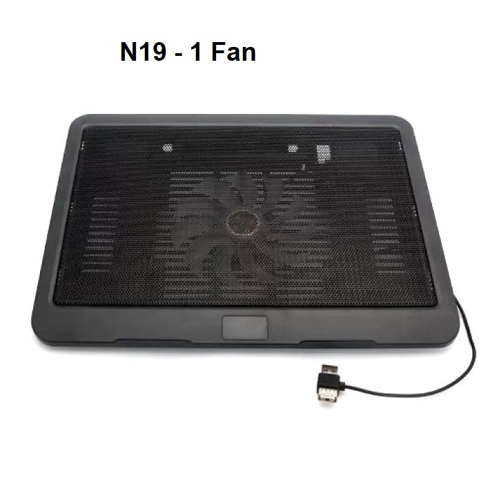 Đế Tản Nhiệt Laptop N99 ( 2 Fan , Đế Nâng 45 Độ) - N19 (1 Fan) | Shopee ...