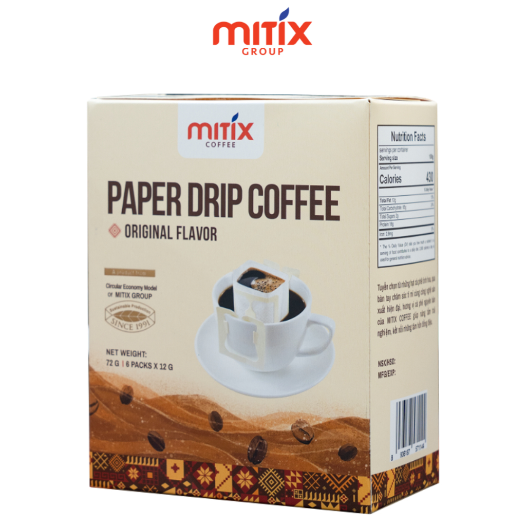 Cà phê túi lọc Mitix 72g (6 gói x 12g) Minh Tiến Coffee | Shopee Việt Nam