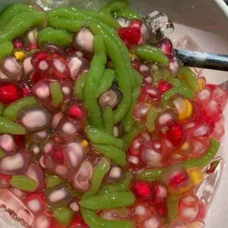 set chè sương sa hạt lựu đầy đủ nguyên liệu 600g ( như ý đồ ăn vặt ...