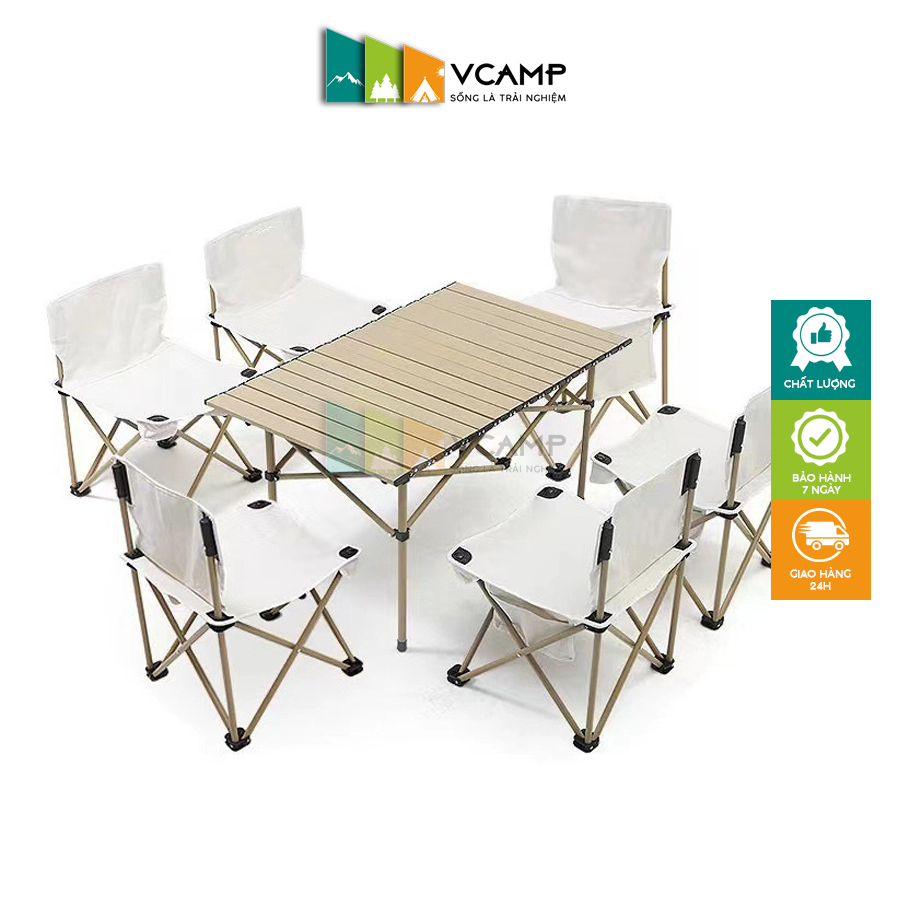 Bộ Bàn Ghế Camping Dã Ngoại - Bàn Ghế Cắm Trại Gấp Gọn Siêu Bền, Nhẹ ...
