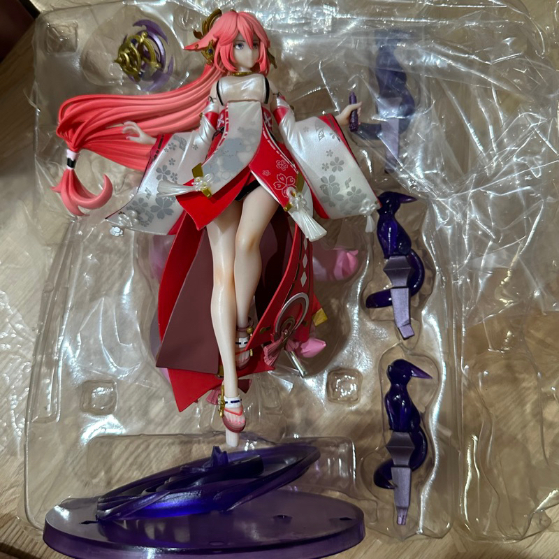 Mô hình figure Yae Miko Fox trong Genshin Impact | Shopee Việt Nam