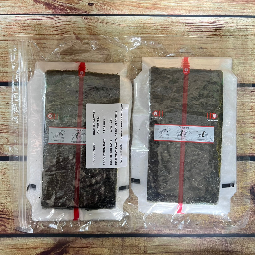 [GIÁ SỈ CÓ SẴN SHIP] Rong Biển Cuộn Cơm Tam Giác Onigiri Nori Film (100 ...