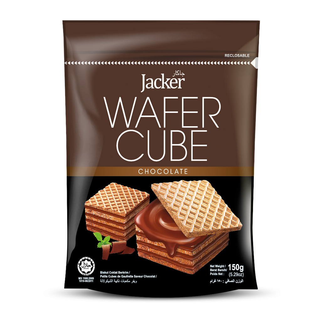 { Siêu sale} Bánh xốp kem Jacker Wafer Cube 150g giòn xốp thơm ngon nhiều vị nhập khẩu Malaysia ...