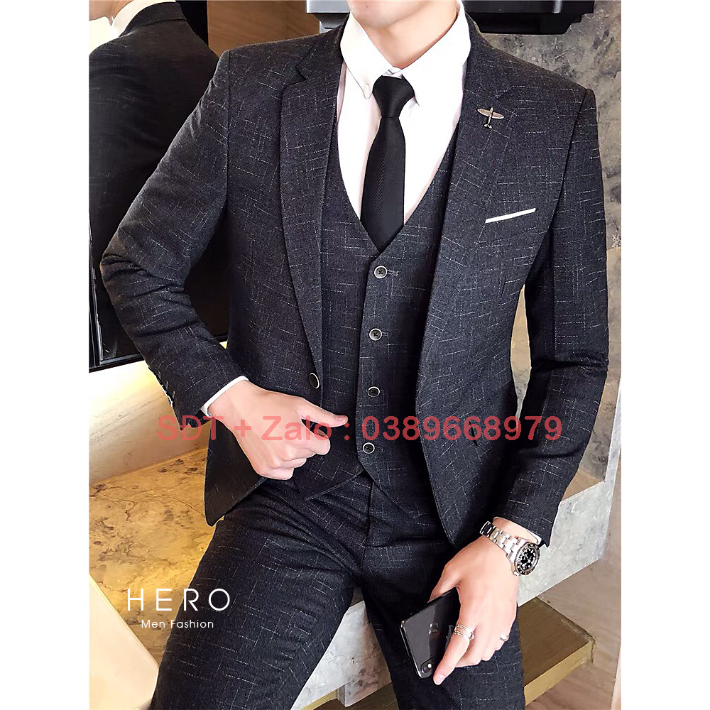 Bộ Vest Comple Nam Big Size Cho Người Béo Mập 85 -130kg | Shopee Việt Nam